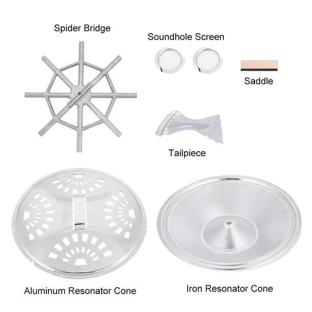 Avec Selle avec Soundhole Écrans Guitare Spider Bridge Set, Araignée de ...