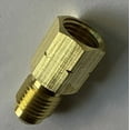 BAOPAI Brass Reverse Thread Adapter 1/4 Inch SAE Female to Male for ...