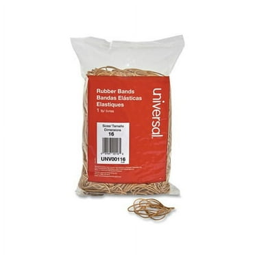 Universal Rubber Bands, Size 117, 7 x 1/8, 50 Bands/1/4lb Pack ...