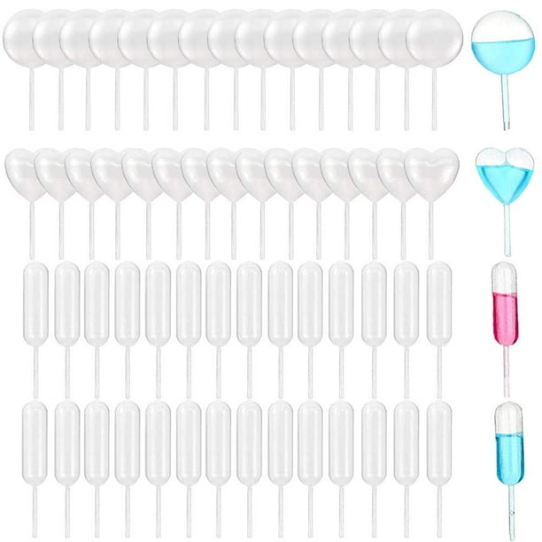 200 Pieces Mini Clear Plastic Pipettes Common Style - Walmart.ca
