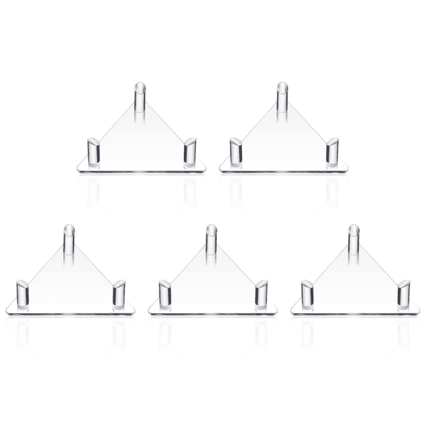 Peggybuy Acrylic Triangle Basketball Stand Transparent Ball Storage ...