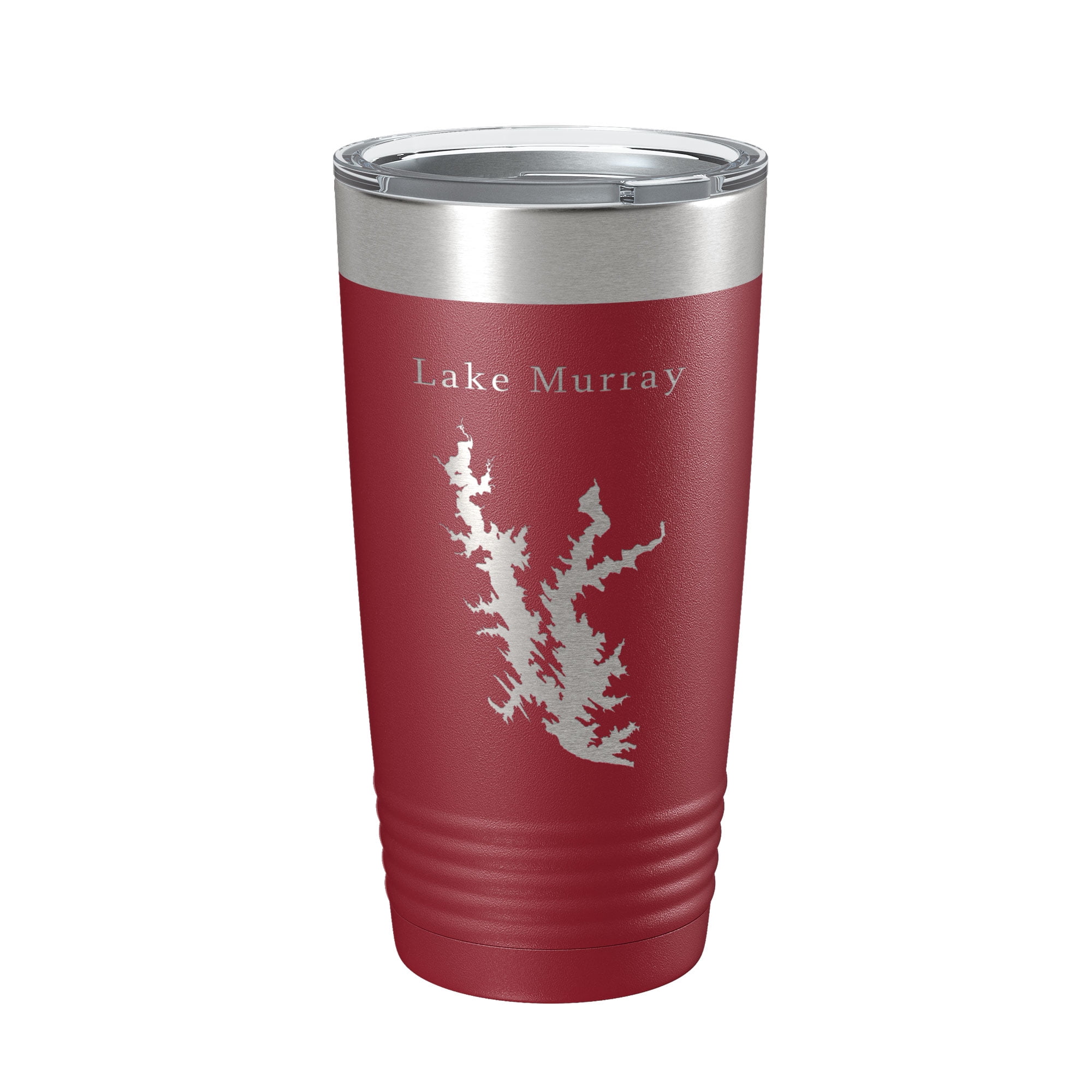 Lake Murray Map Tumbler Travel Mug Insulated Laser Engraved Coffee Cup ...