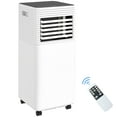 HOMCOM 10000 BTU Mobile Portable Air Conditioner for Cooling ...