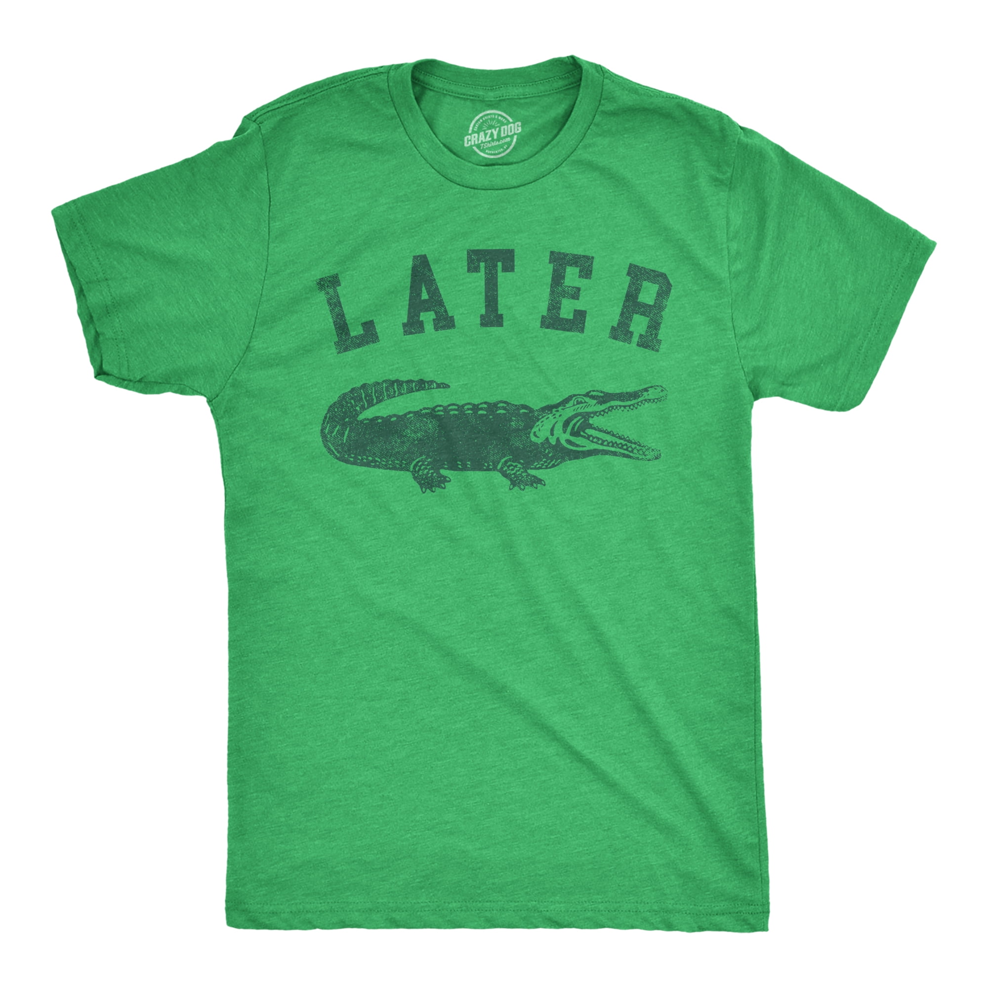 Click here for Crazy Dog T-Shirts Mens Later Alligator T Shirt Fu... prices