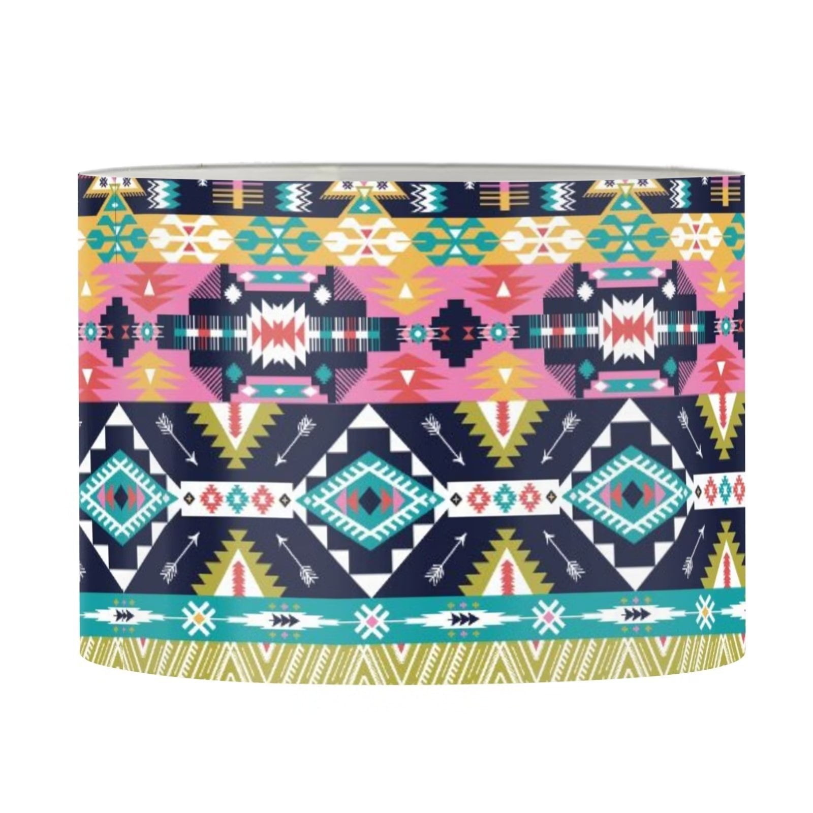 NETILGEN Lampshade for Bedroom, Tribe Aztec Lamp Shades Cover Farmhouse ...