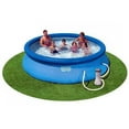 "Intex Quick Set 12' x 30"" Outdoor Above Ground Pool & Included Filter ...