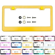 Nuclear Powered Yellow Black, Radiation Biohazar License Plate Tag ...