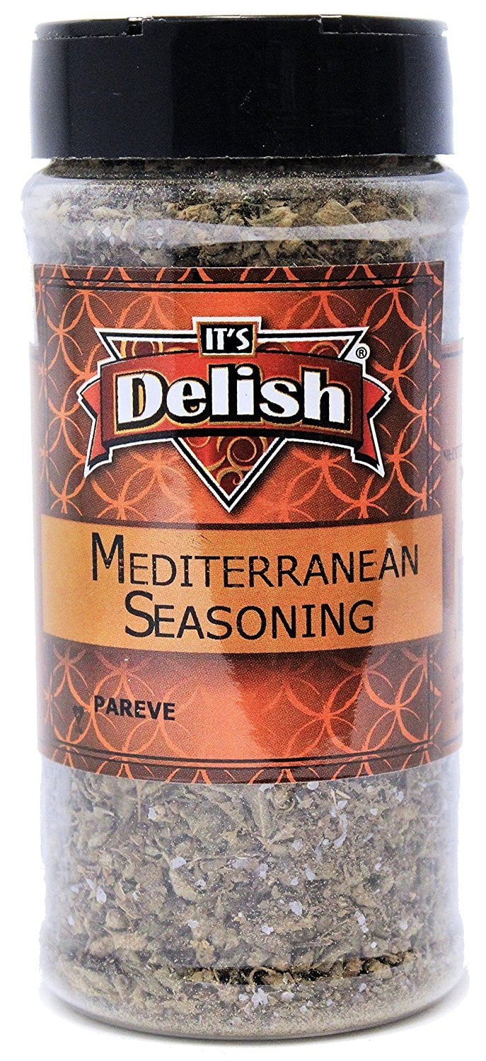 Mediterranean Seasoning by It's Delish, 5 Oz. Medium Jar - Walmart.com