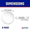 Master Magnetics Neodymium Magnet Discs - 0.472" Diameter, 0.118" Thick ...