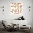 Baby Milestones Growth Chart Motor Skills Guide Poster Pediatrician ...