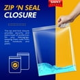 Heavy-Duty Zip & Close Storage Bags, Resealable Zipper Top, 10 Heavy-Duty Zip & Close Storage Bags, Resealable Zipper Top, 10