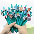 Slccxzc 18PCS Cute Nurse Pens - Funny Nursing Gel Pen Set Black Ink for ...