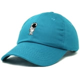 DALIX Astronaut Hat Galaxy Spaceman Baseball Caps for Men Women in Teal ...