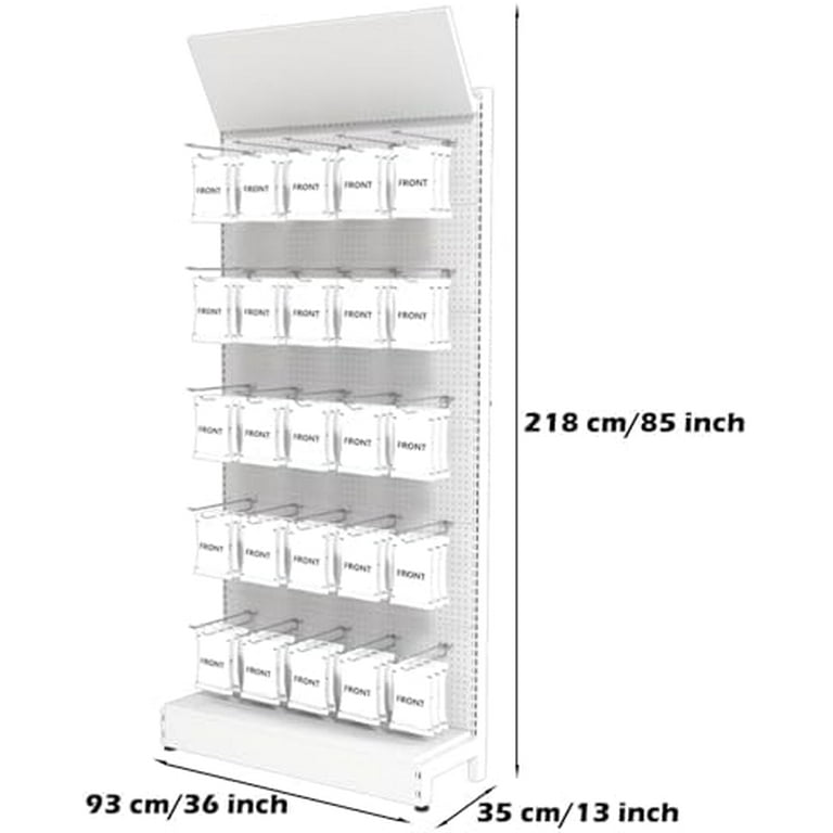 Metal Pegboard INCLY 70PCS Metal Peg Board Kit With 1/4" Pegboard ...