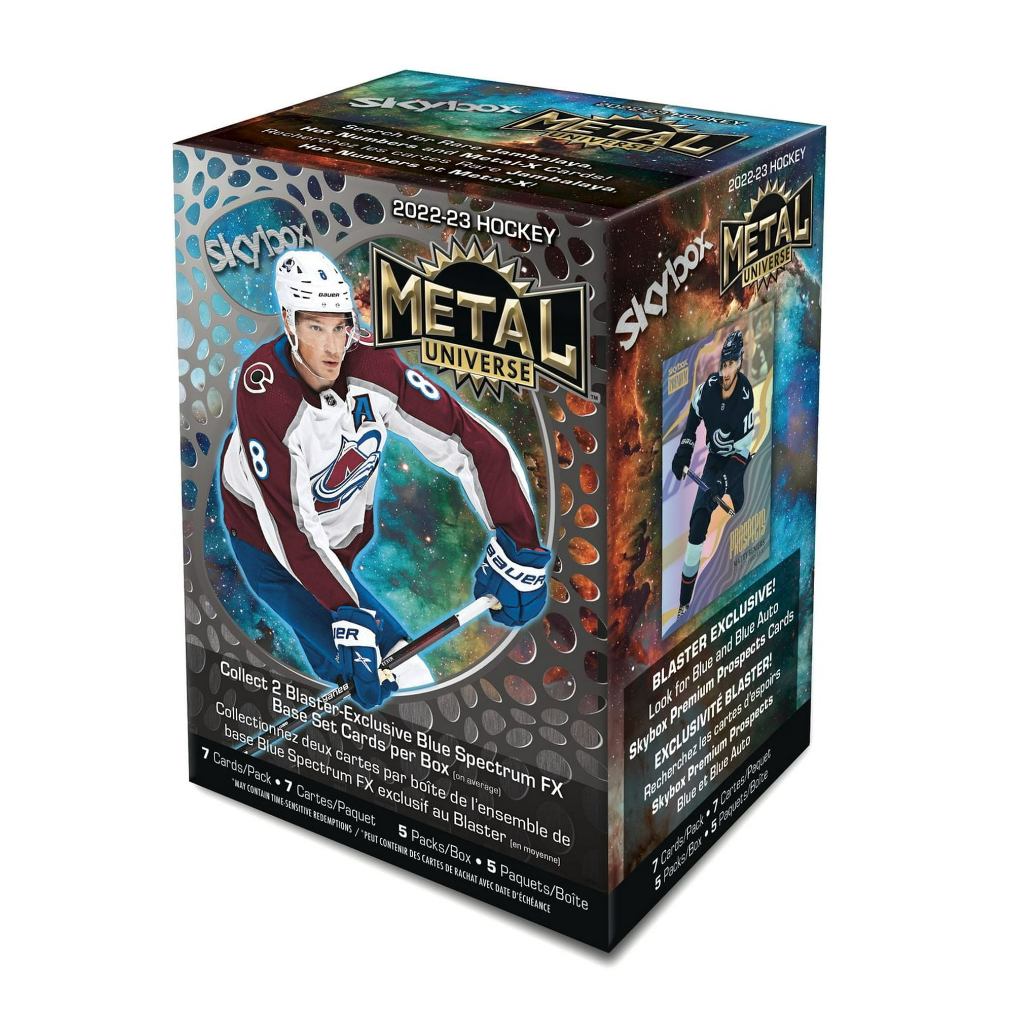 Click here for 2022-23 Upper Deck Skybox Metal Universe Hockey Bl... prices
