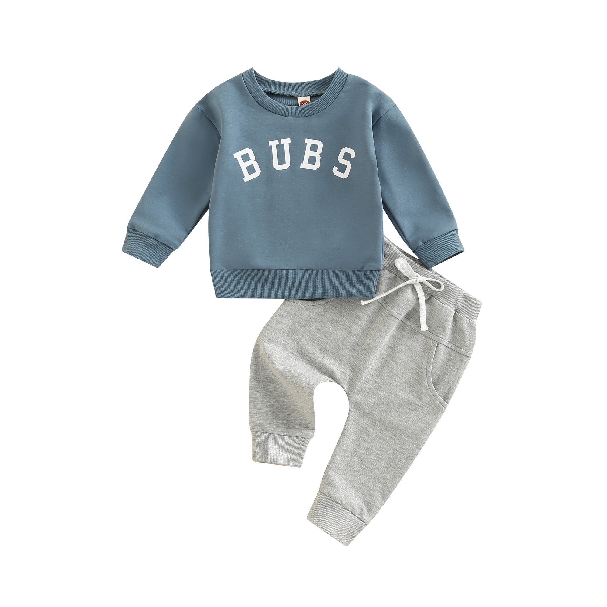 Click here for Gupgi Baby Boy Fall Outfits 2pcs Letter Print Crew... prices