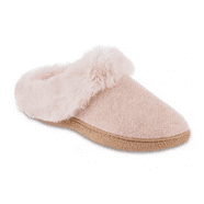 Joyspun Women's Suede Platform Clog Slippers - Walmart.com