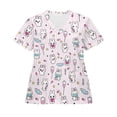 Binienty Scrub Tops with Two Front Pockets for Women, Soft Stretch ...