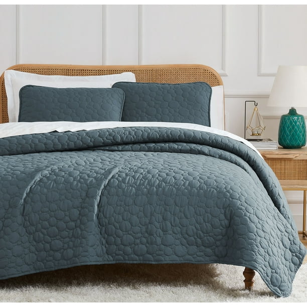 Southshore Fine Linens Oversized Quilt Bedding Set lightweight, prewash ...