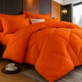 2pcs Twin Luxurious Diamond Grid Large Size Comforter Soft Breathable ...