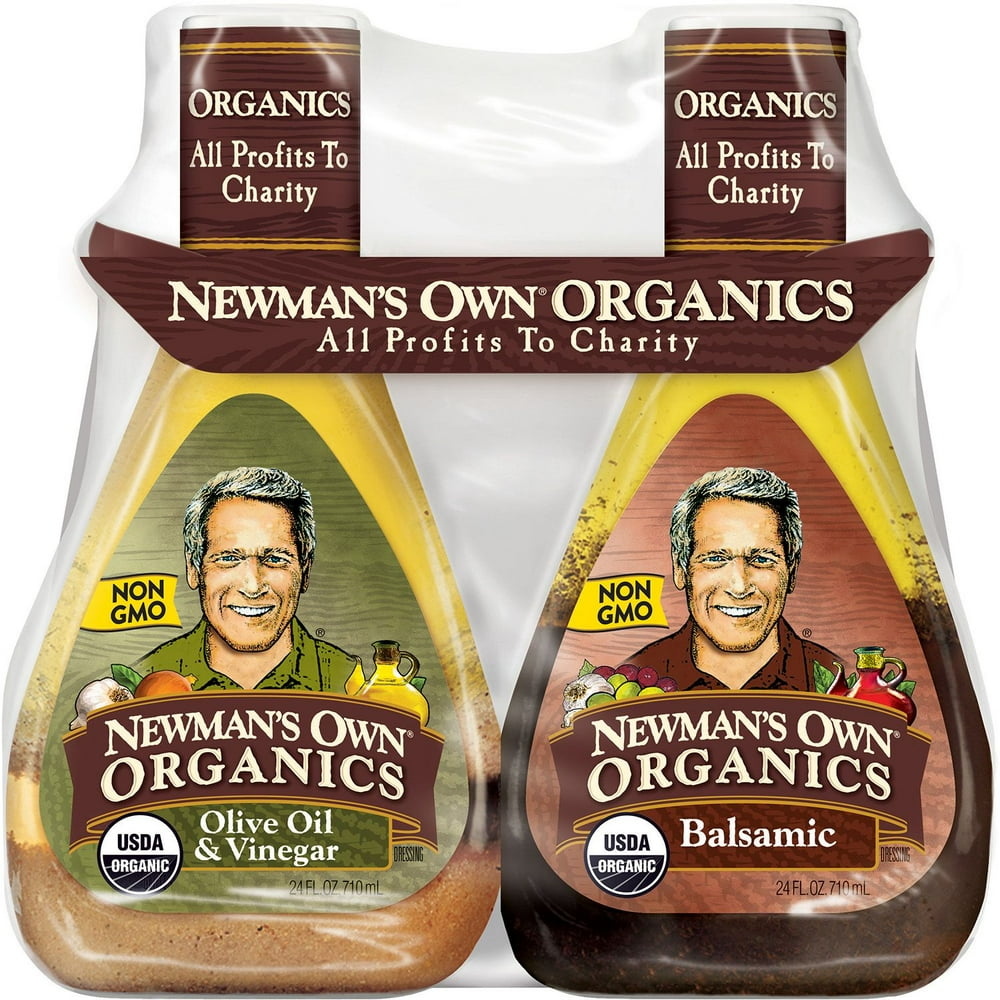 Newman's Own Organics Variety Pack (24 oz. ea., 2 pk.) - Walmart.com ...