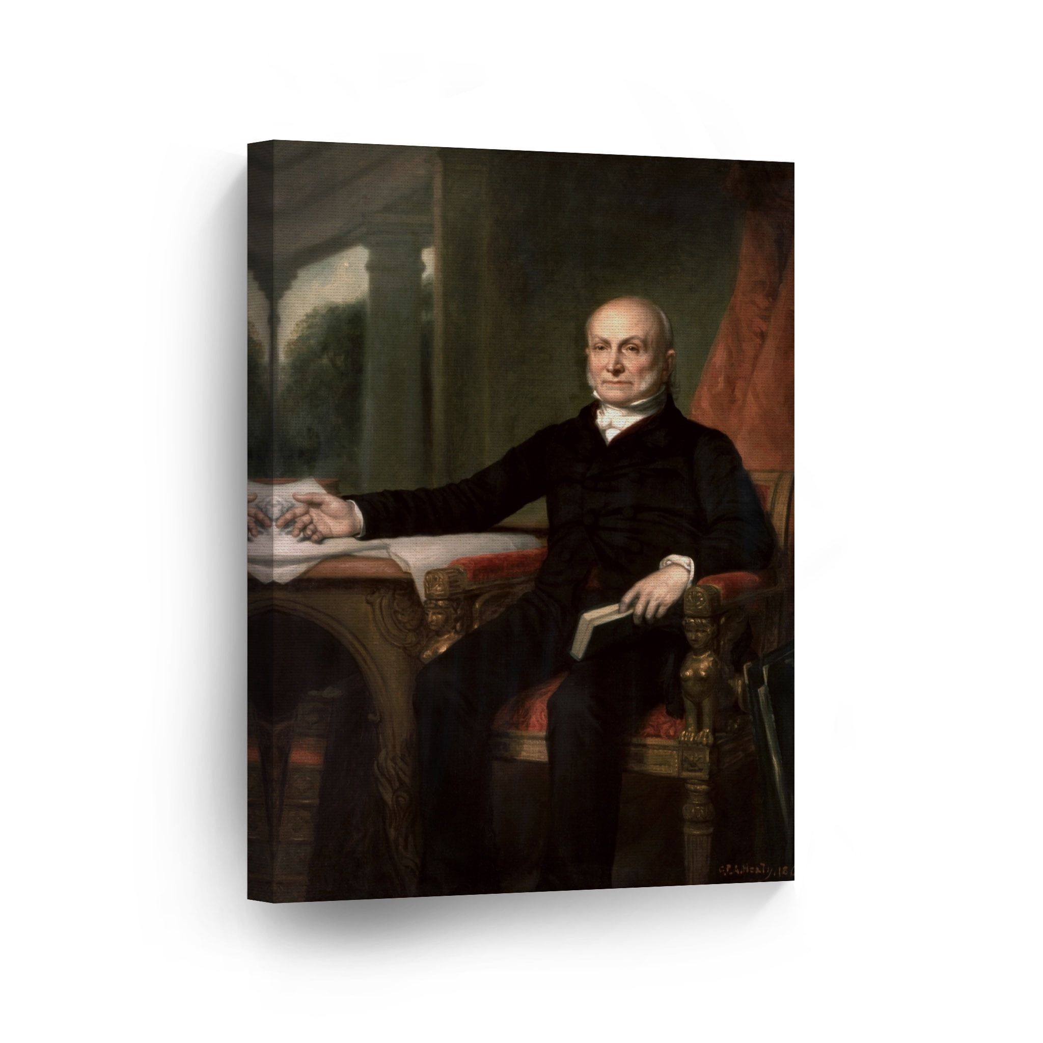 Smile Art Design 6th President of The United States of America John ...