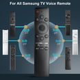 Voice Remote for Samsung Smart TV QLED UHD Frame Curved Solar 4K 8K Q60 ...
