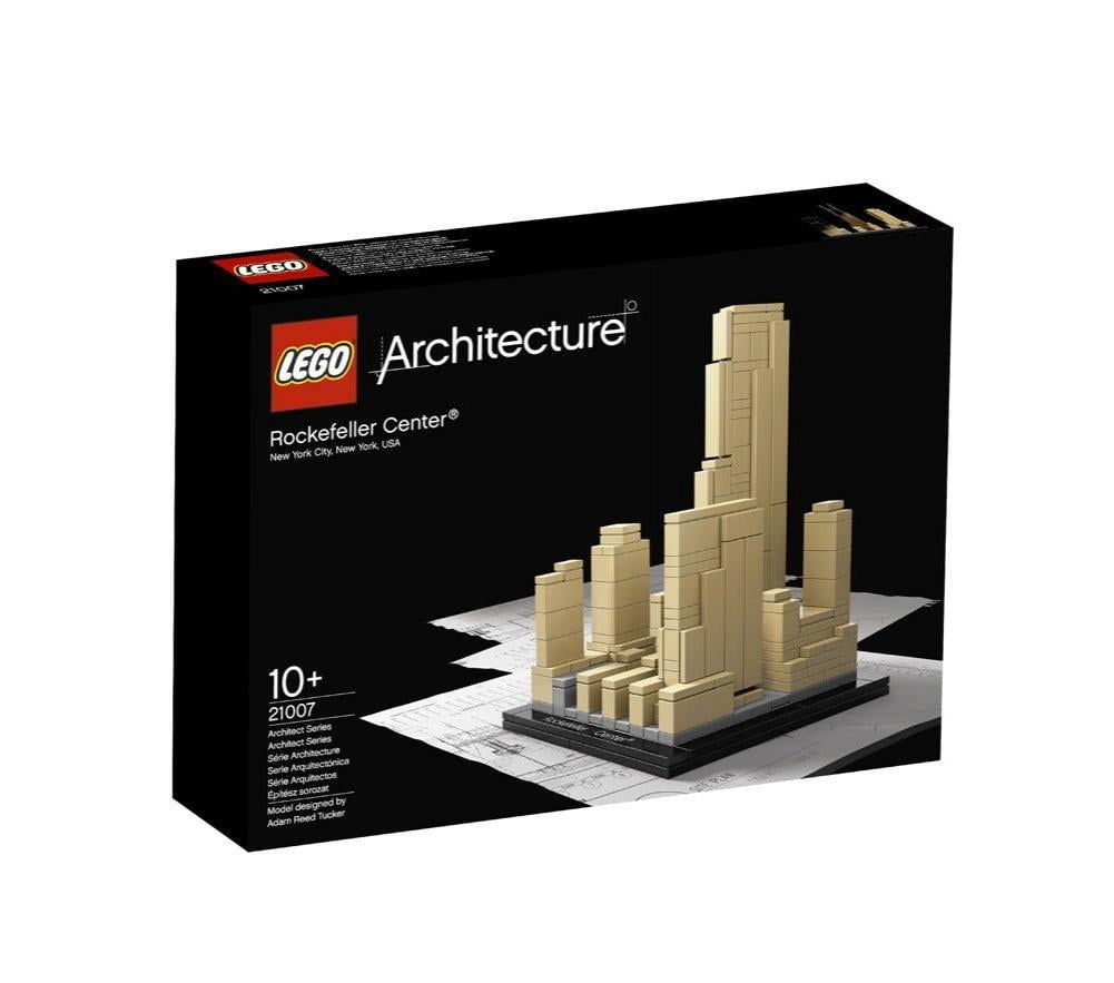 LEGO Architecture 21007 Rockefeller Center (240 Pieces) Building Kit ...