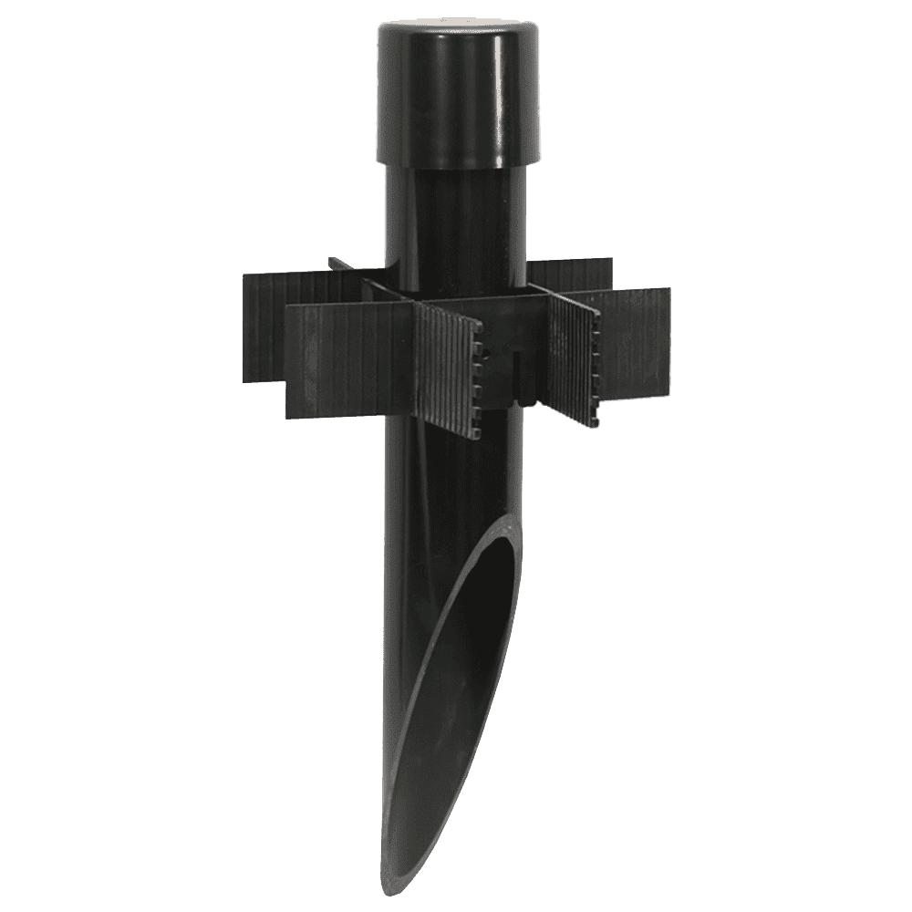 PV51 Heavy Duty PermaPost PVC Post with Cap for Landscape Lighting ...