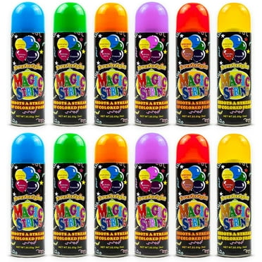 24 Pack Silly String Spray for Kid's Birthday Parties and Events ...