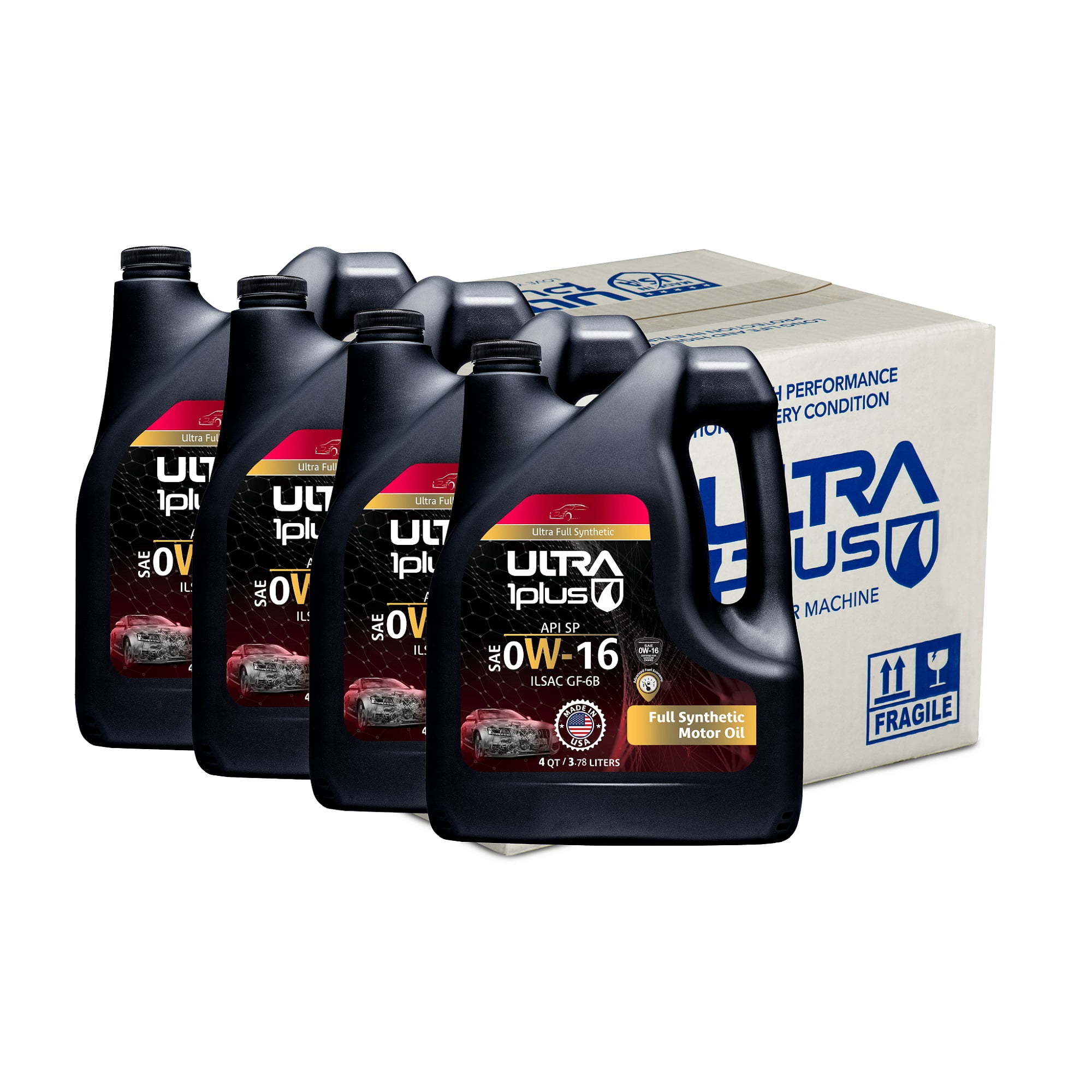 Ultra1Plus™ SAE 0W-16 Full Synthetic Motor Oil, API SP, ILSAC GF-6B ...