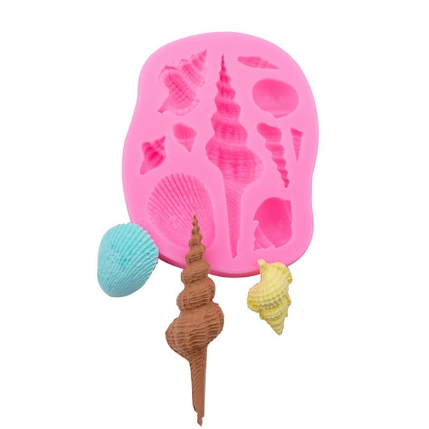 Marine Theme Fondant Silicone Mold, Silicone Cake Fondant Baking Molds ...