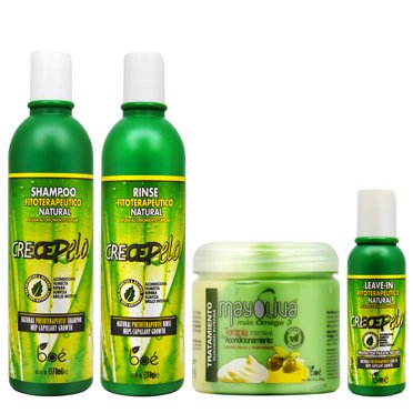 BOE Crece Pelo 5 Pack Combo Set w/ Tote Bag - Walmart.com