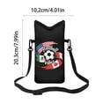 AZXY Football Fan Crossbody Bag, National Flag Print Design for Fan ...