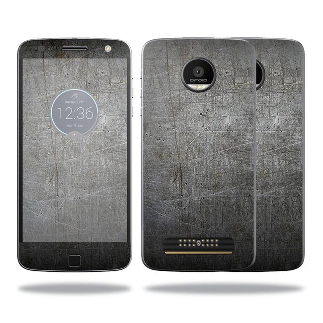 MightySkins MOMZFO-Scratched Up Skin for Motorola Moto Z Force Sticker ...