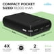 Powertek Liquipel Power Bank 10K, Compact Black - Walmart.com