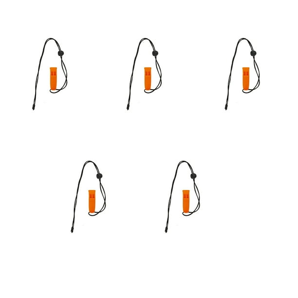 braveheart 5pcs Whistle Emergency Signaling Portable Fittings Lifeguard ...