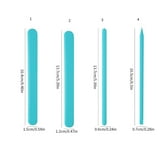 Reusable Epoxy Liquid Paint Mixing Stirrer Silicone Stir Stick Stirring ...