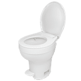 Thetford Aqua-Magic VI High RV Toilet, White, SloClose Seat & Cover ...