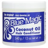 Blue Magic Original Natural Blend Coconut Oil Conditioner, 12 oz ...