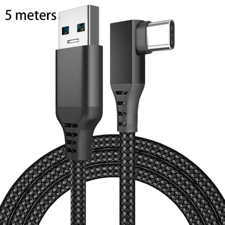 VR Cable Charging Link Type-C Male to Male Date Line Wire Travel Gaming ...