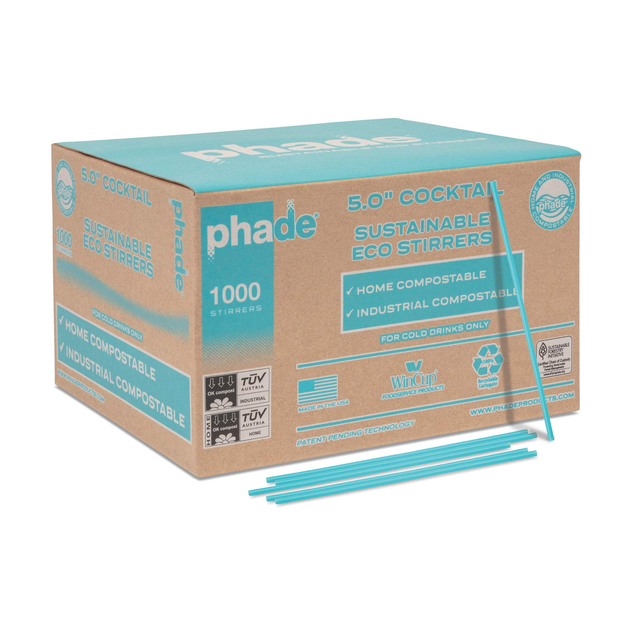 phade Eco-Friendly Sustainable Marine Biodegradable Compostable Stirrer ...