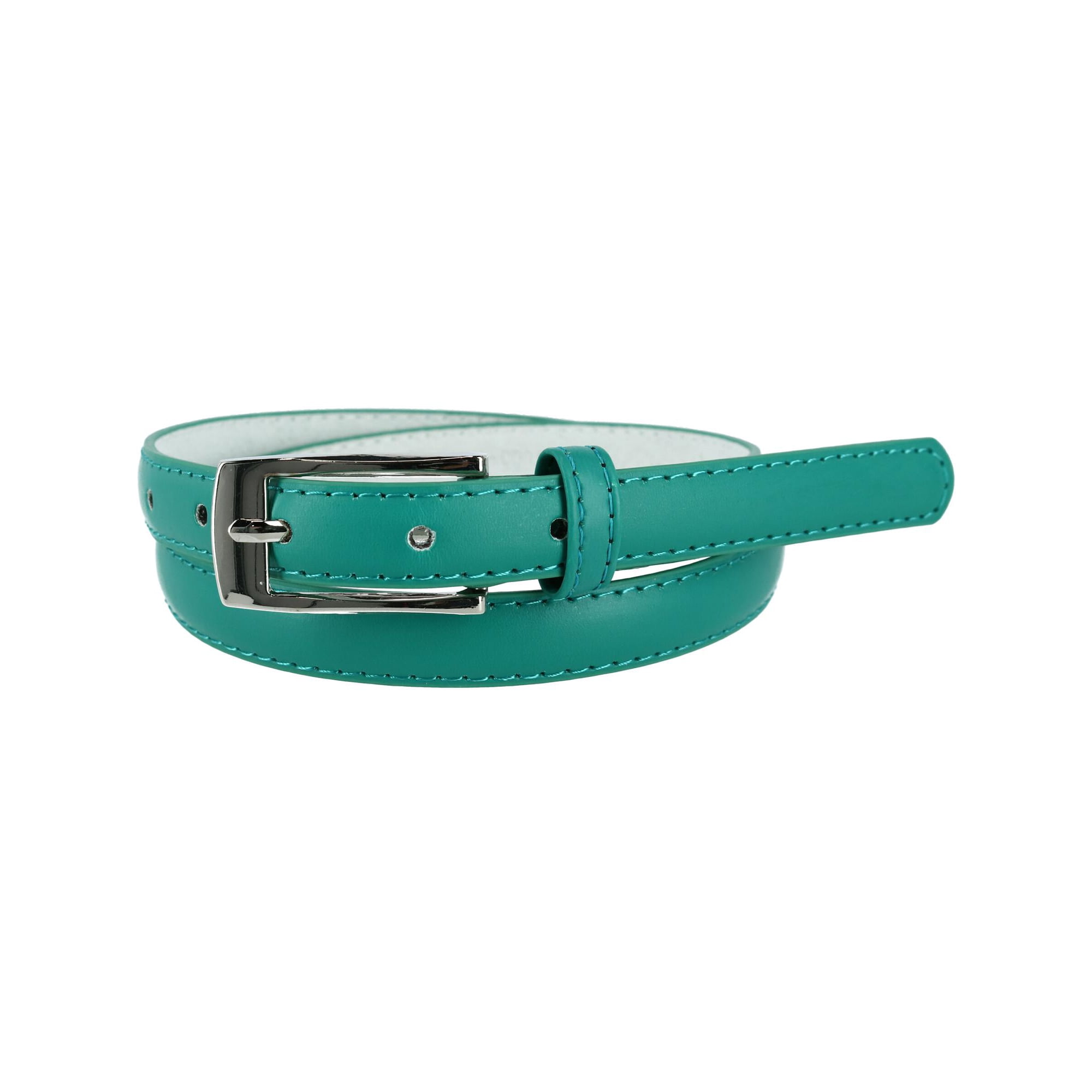 Click here for Ctm Skinny Leather Dress Belt (Womens) prices