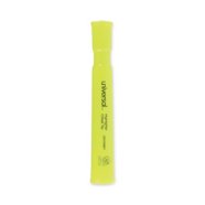 Universal Desk Highlighter, Chisel Tip, Fluorescent Yellow, Dozen ...