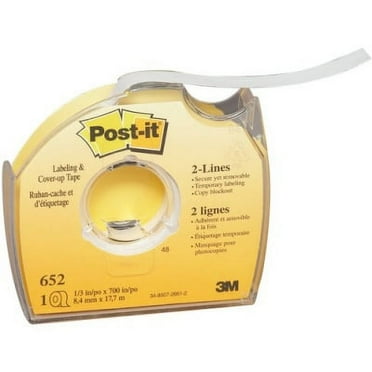 Post-it Removable Cover-Up Tape, Non-Refillable - Walmart.com