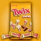 Twix Caramel Minis Size Chocolate Cookie Bar Candy Bag, 35.6 oz/95ct ...