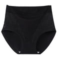 High-Rise Nylon Briefs with Cute Print Plus Size Comfort Stretch Full ...