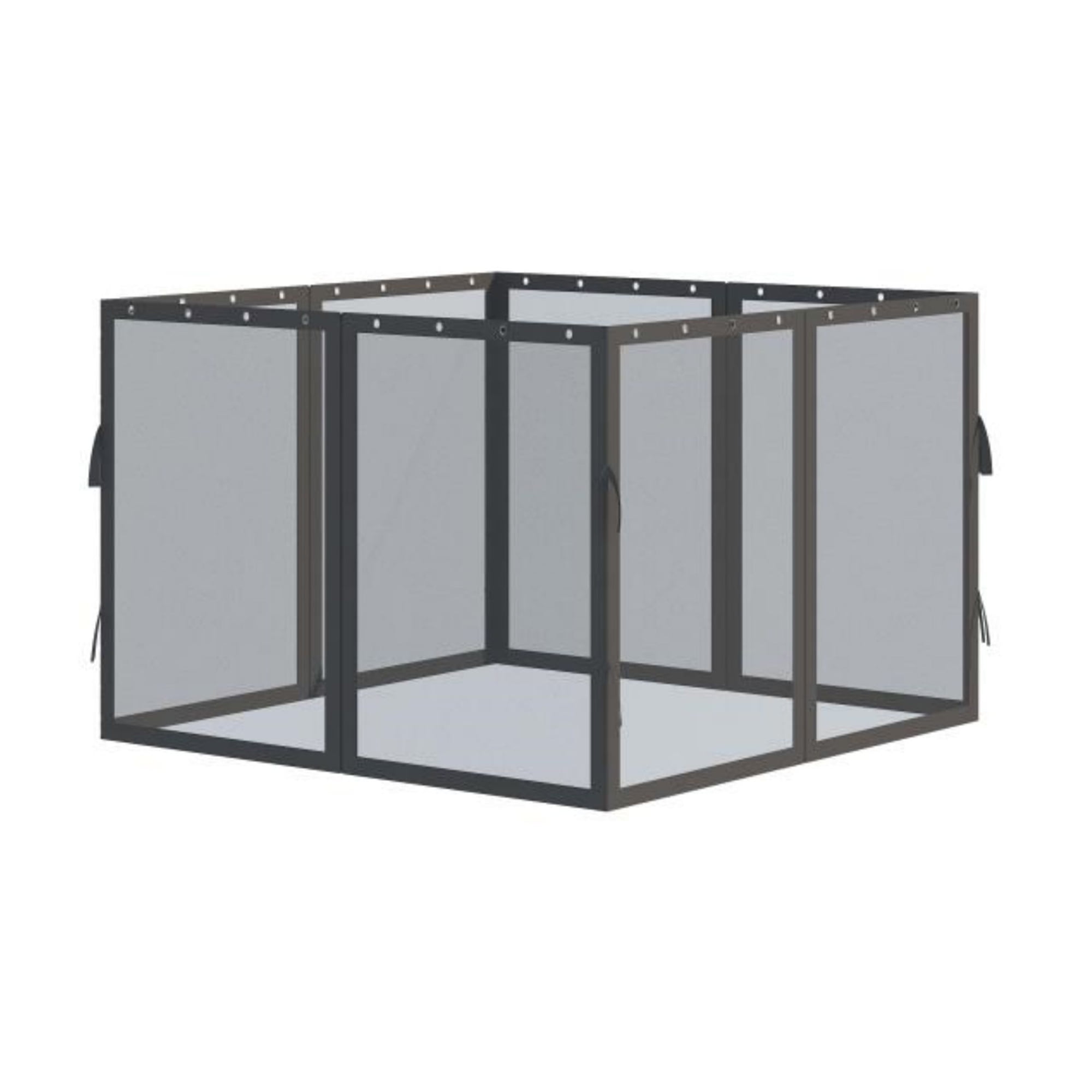 Unique Choice 10x10 Ft Gazebo Mesh Screen Replacement Mosquito Netting ...