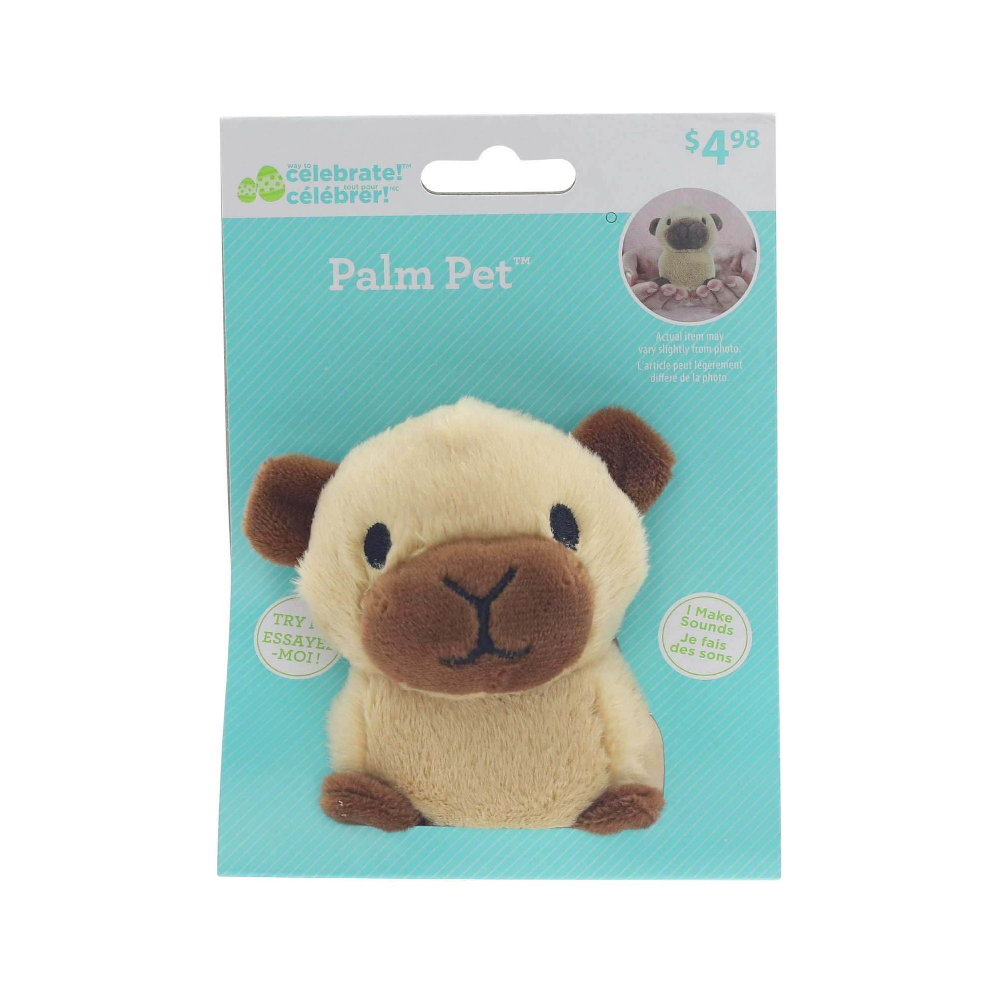 Click here for Easter Pl Palm Pet Electronic Chirping Capybara Pl... prices