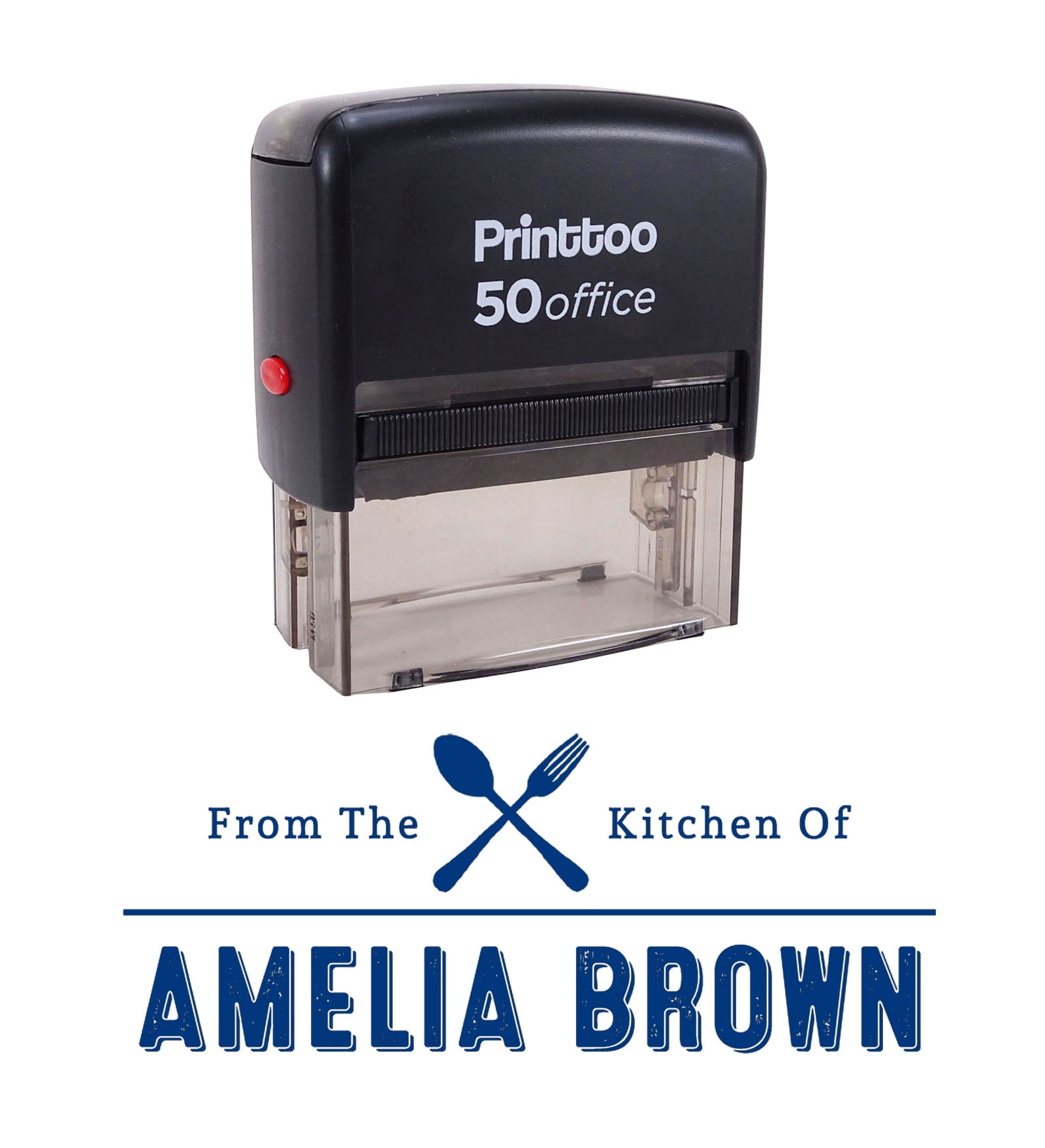 Printtoo Self Inking Dater Stamp With Scanned Text Office Stationery ...